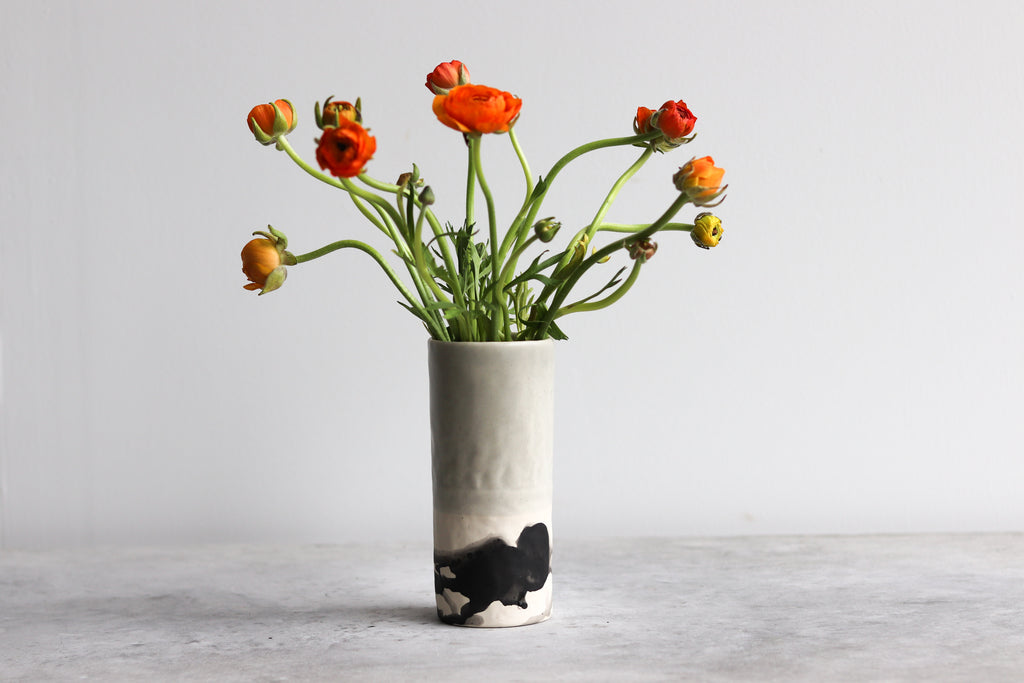 Benotti Tall Vase (Four Colors) – Perkins Cove Pottery Shop